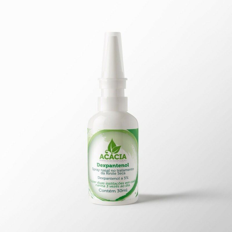 DEXPANTENOL - spray nasal no tratamento da Rinite Seca