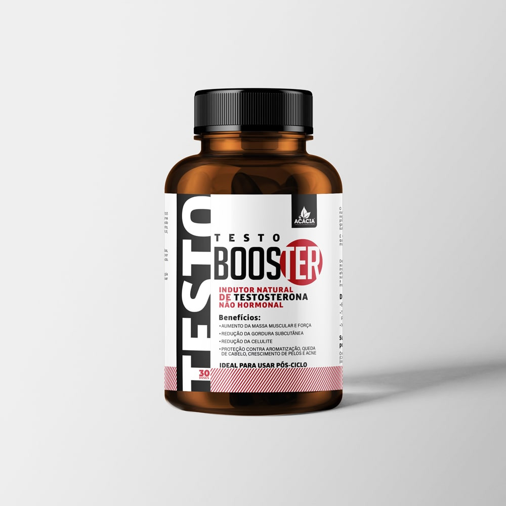 TESTOBOOSTER - Indutor Natural de Testosterona